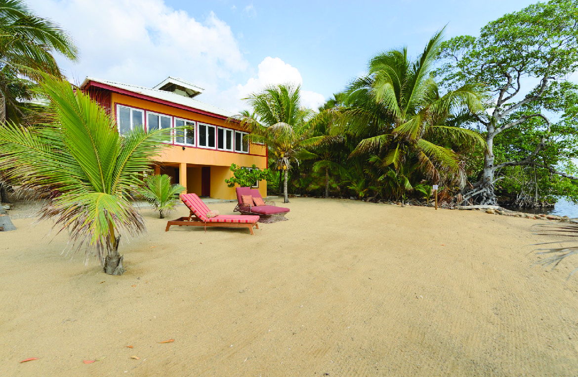 Belizean Bliss Villa Ocean Front Rental Vacation Home with Private Beach